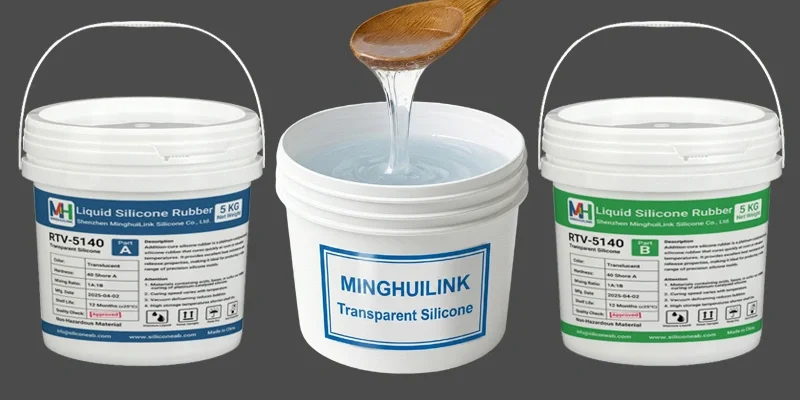 Transparent Liquid Silicone for Molds