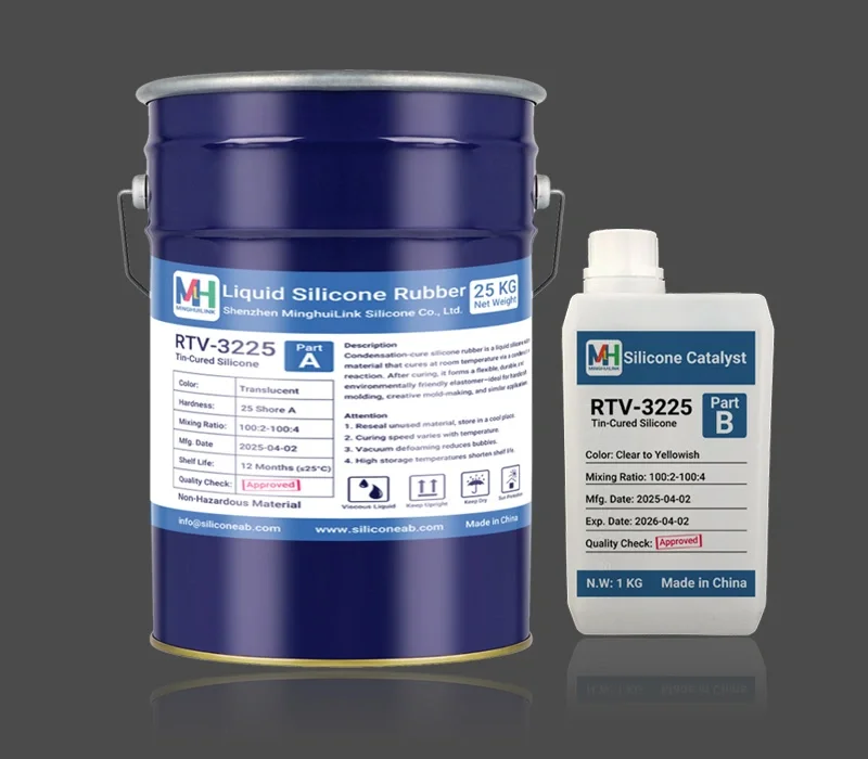 Tin Cured Silicone for Mold Making
