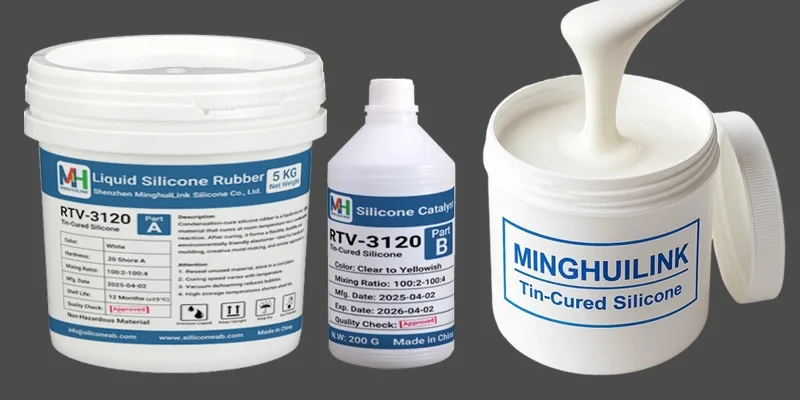 Tin Cured Silicone for Mold Making